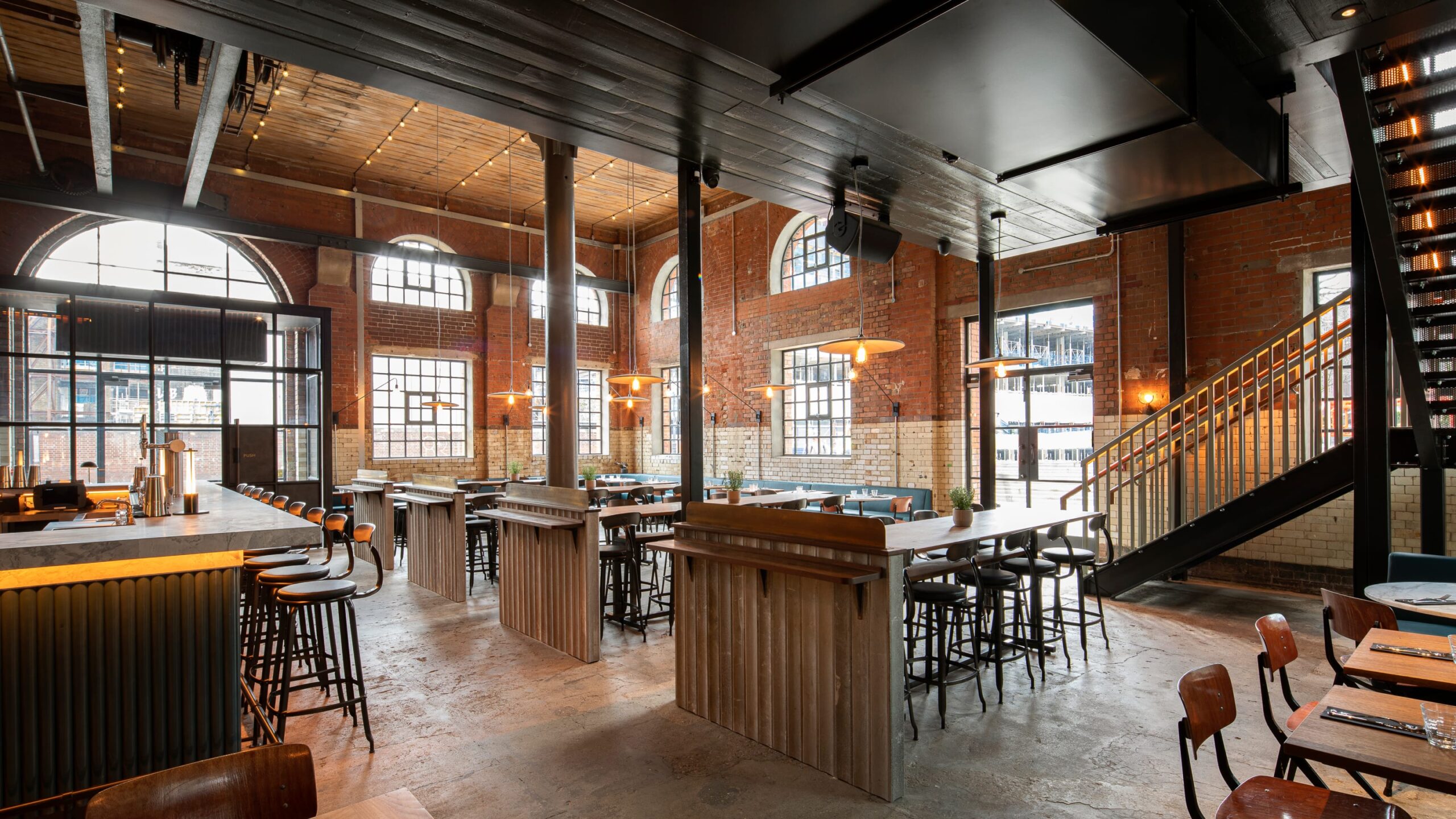 The Light Bar Shoreditch restaurant designers | Macaulay Sinclair